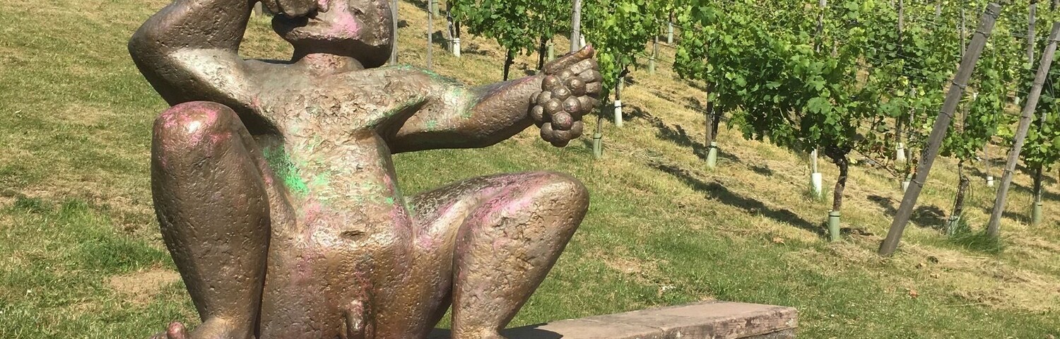 The man watching over the Vineyards of Germany.