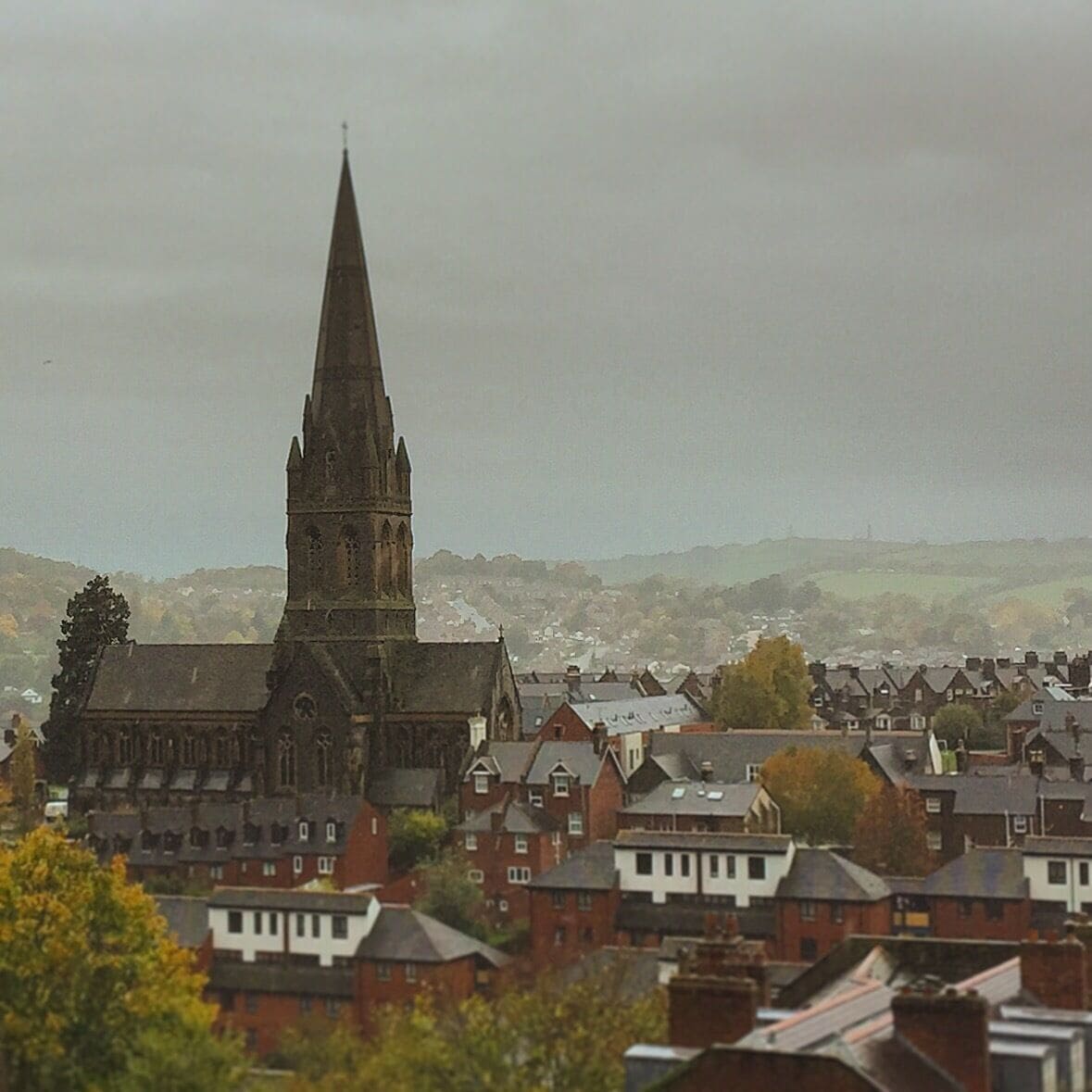 Church from Exeter Guildhall
