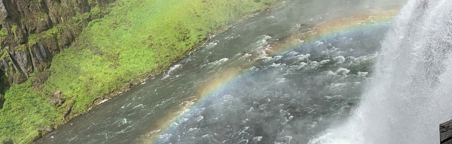 Upper Mesa Falls just a few miles south of the RV park I was at. Very beautiful, easy hike with the kids.