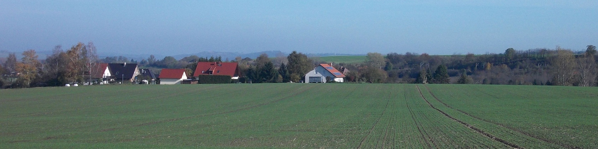 Nauendorf (Apolda, Weimarer Land district, Thuringia) from the south-west