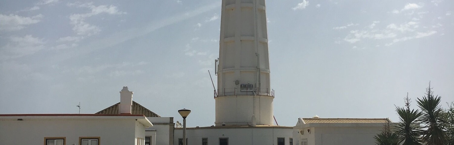 40 minutes boat ride from Faro to Ilha do Farol, with a cute lighthouse and crystalline waters