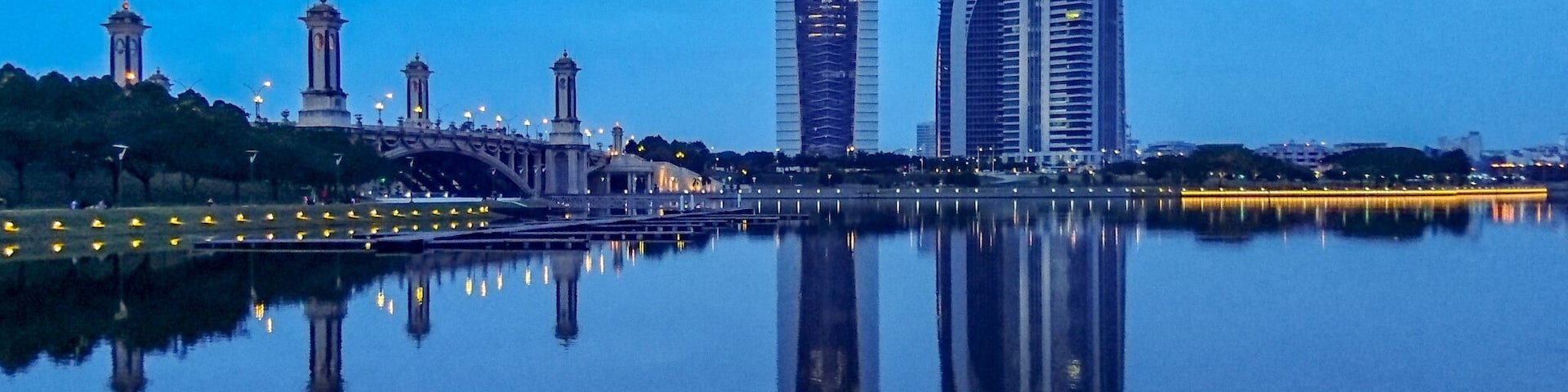Go and explore Putrajaya. This photo was taken during the blue hour and not far from the Putrajaya International Conversation Center.