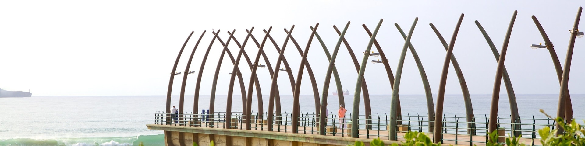 Umhlanga which includes general coastal views