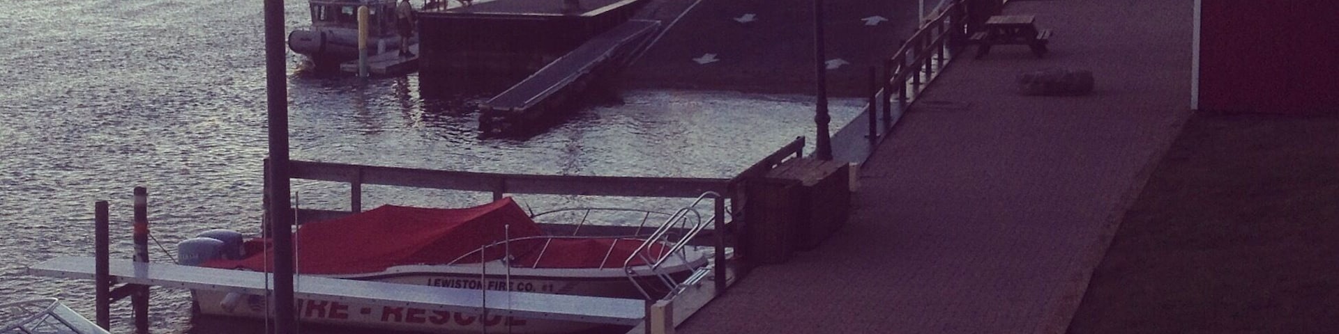 Great view of the Niagara River and a great place to eat.