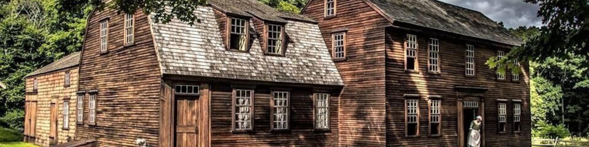 The Historic Hartwell Tavern....It was built 1732-1733. Great place for historical lesson! Lots of great hiking!!