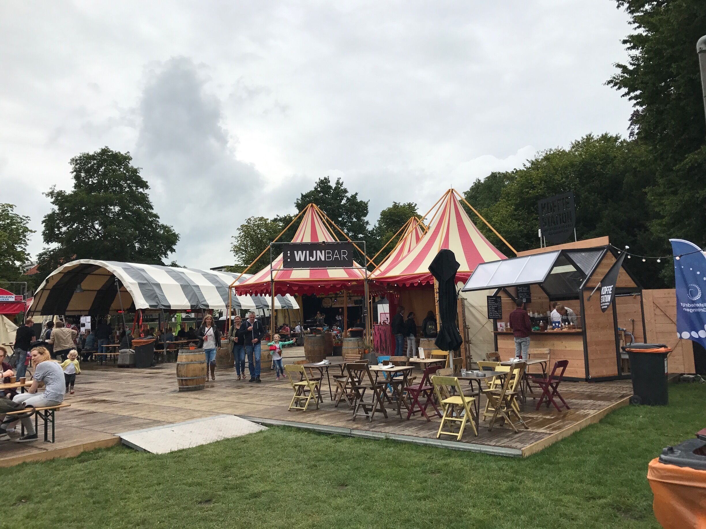 Every year in August there is a great culture festival called Noorderzon.