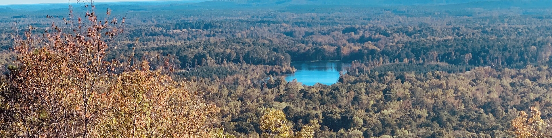 GreT relaxing spot to look at pine mountain and its surroundings.