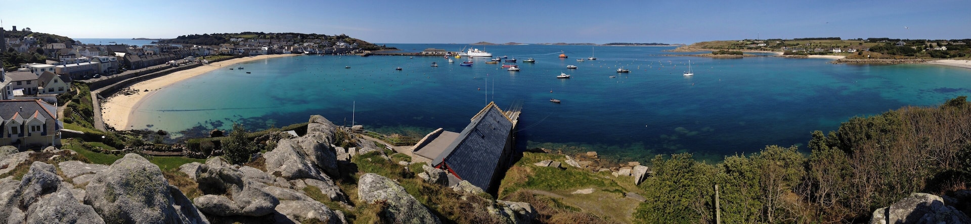 St Mary's harbour Scilly