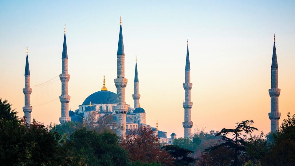 The Sultanahmet Mosque (also known as the Blue Mosque because of the blue tiles that are used to decorate the interior) is one of the grandest and most famous mosques in Istanbul.
The mosque was criticized early on for having 6 minarets – the same number of the Great Mosque in Mecca. Sultan Ahmet overcame this problem by ordering a 7th minaret to be built at the Great Mosque.
One local anecdote claims that the original design called for several gold minarets. The architect realized that there wasn't enough gold in the empire to construct gold minarets, so he built six minarets instead. When questioned about his decision, the architect claimed that he mistakenly heard the instruction to be six ("altı" in Turkish) minarets rather than gold ("altın" in Turkish) minarets.
#StunningStructures #Trovember