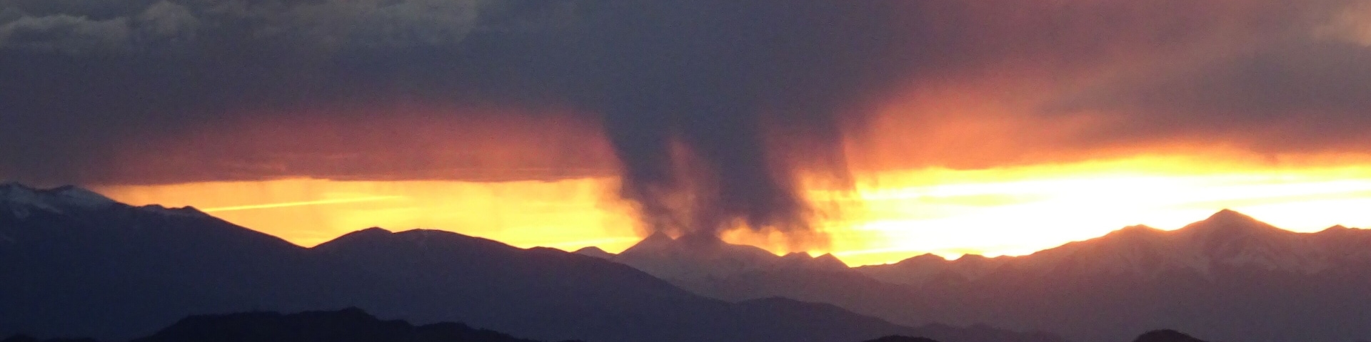 Beautiful sunset over the Rocky Mountains. Taken from my air bnb that I had for a few days. Westcliffe is a dark skies area so it is the bare minimum of lights allowed so you also get amazing stars as well.