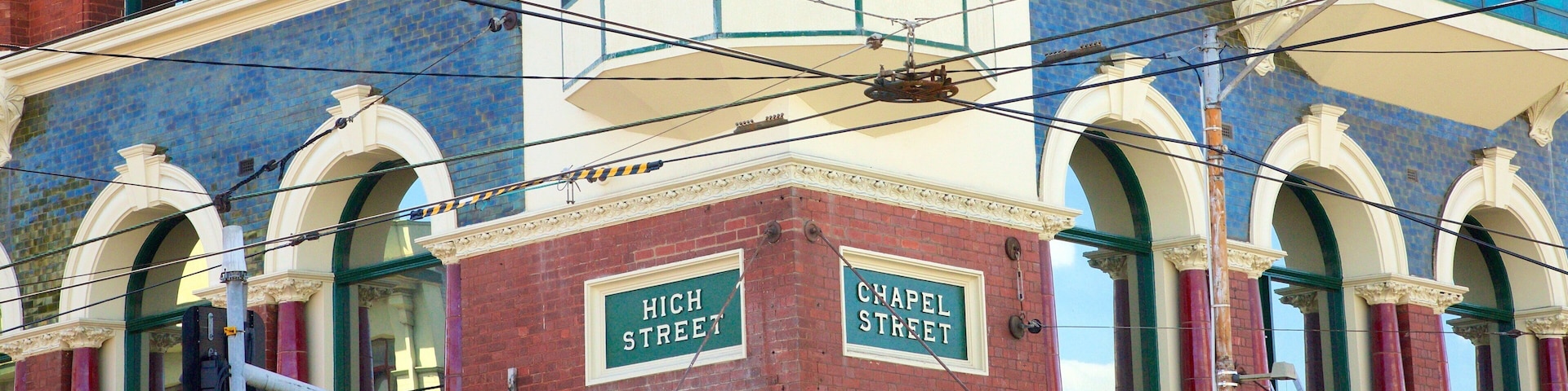 Prahran which includes heritage elements