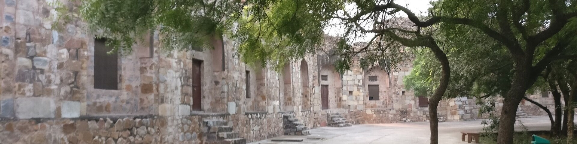 A stone inscription at site states that this was the antient site of Pandavas- the Indraprastha