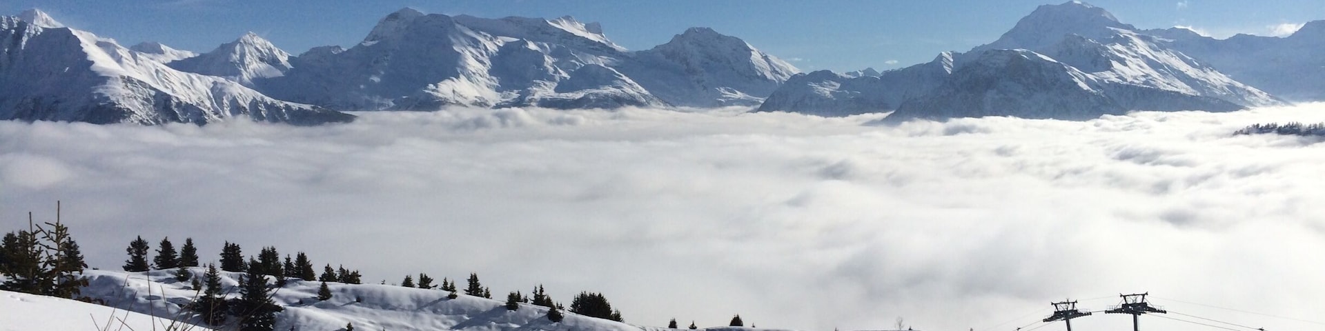 Above the clouds in Blatten-Belalp.