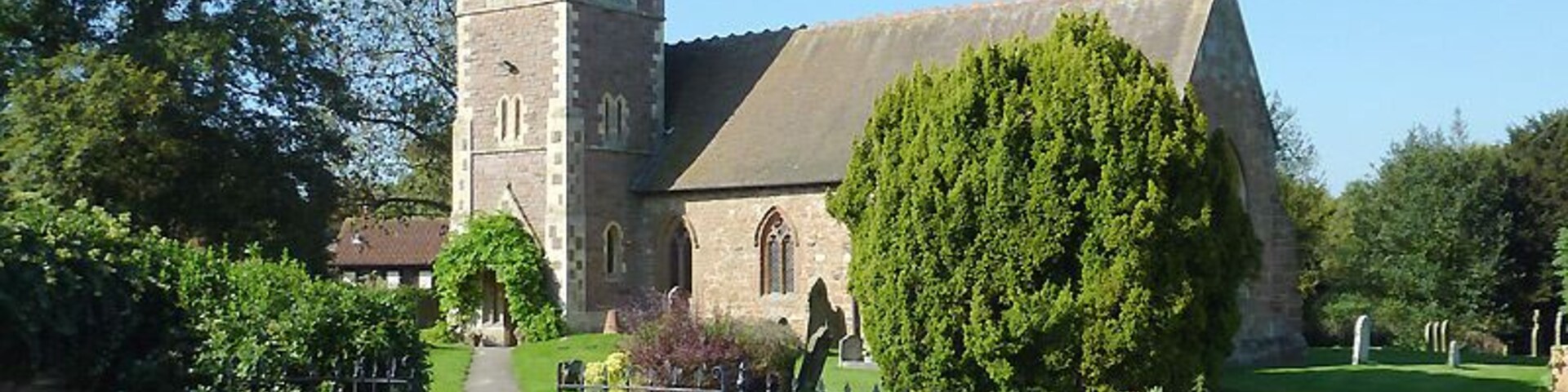 Holy Cross Church at Bobbington, Staffordshire