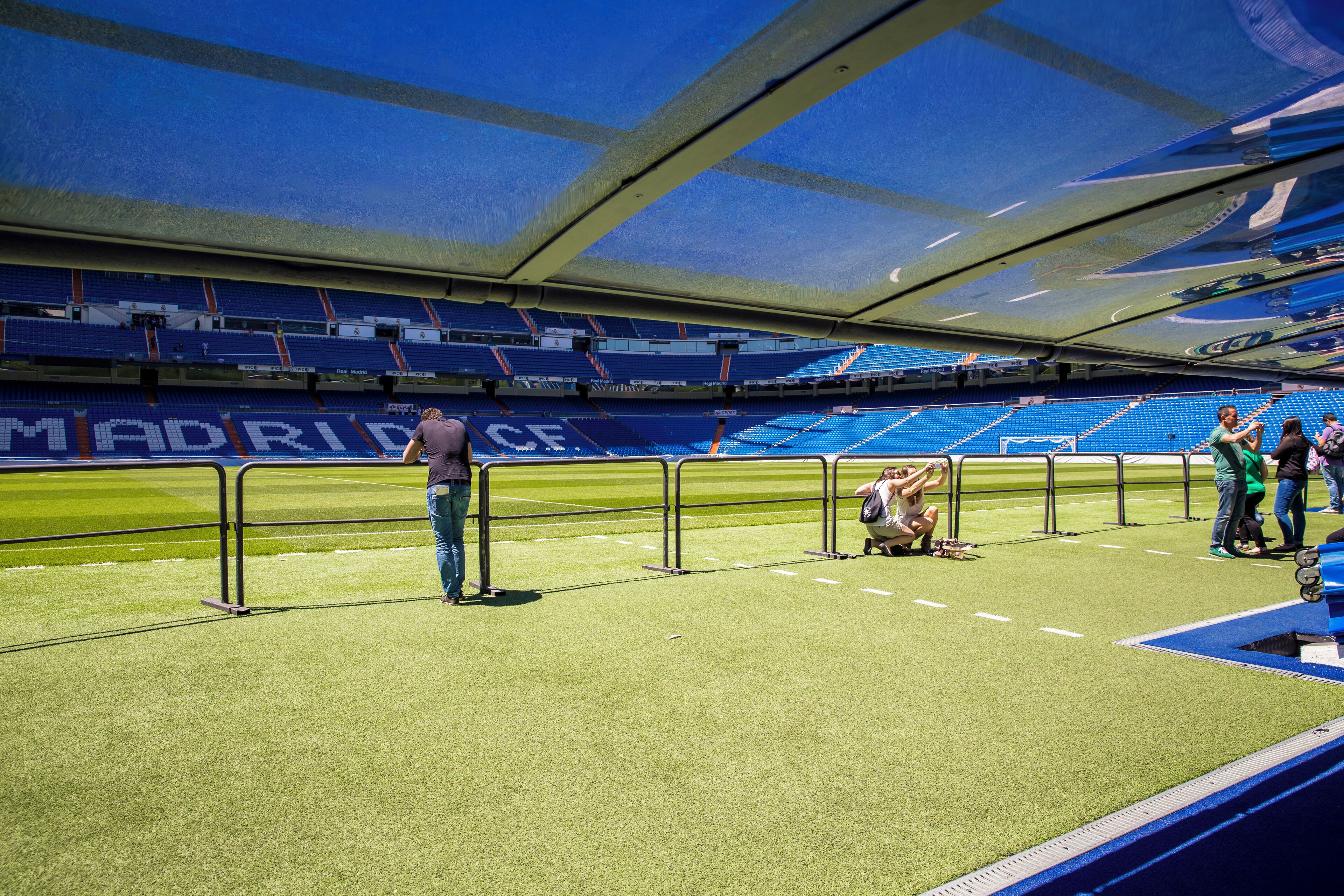 Santiago Bernabeu Stadium of Real Madrid on May 2015
