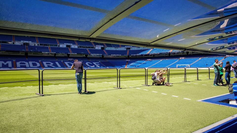 Santiago Bernabeu Stadium of Real Madrid on May 2015