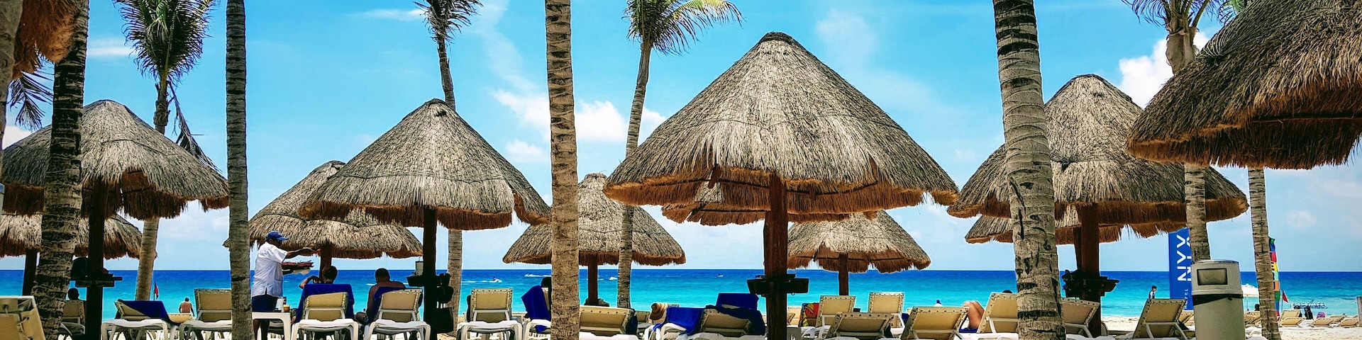 No better place than the beach, Cancun is the right place, just protect your skin and enjoy. #LifeAtExpedia