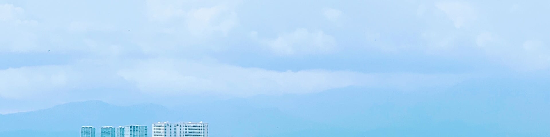 Great view of Puerto Vallarta Bay from Casa Cupula.