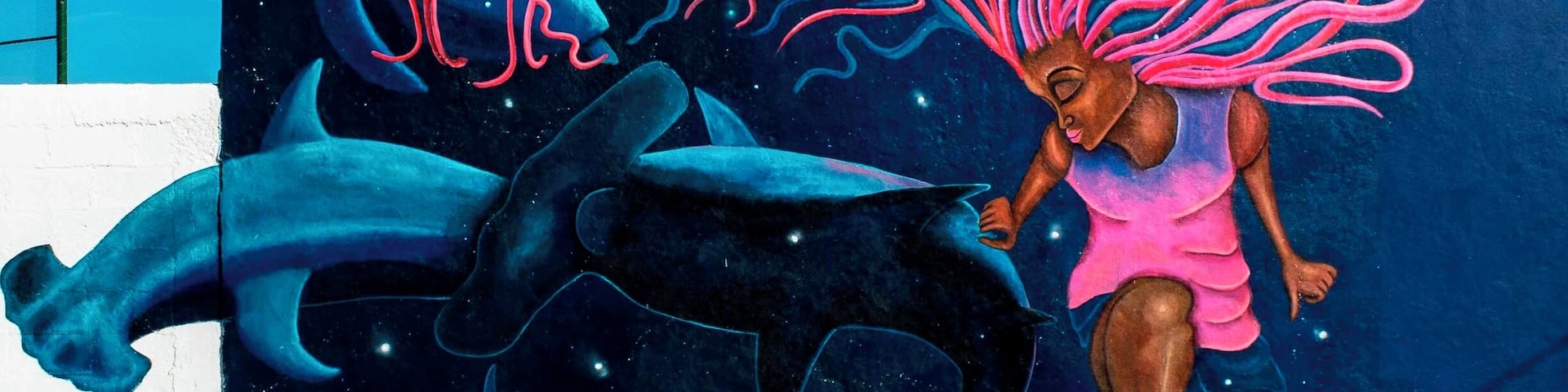 The streets of Cozumel had a very recent facelift. There are some very cool street art all over the island. I'll do my best to post the exact location of all the art I find in the next few weeks. Stay tuned.
#Blue