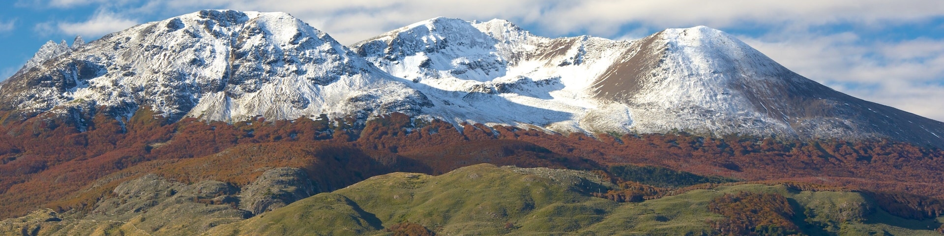 Patagonia Region showing tranquil scenes, landscape views and mountains