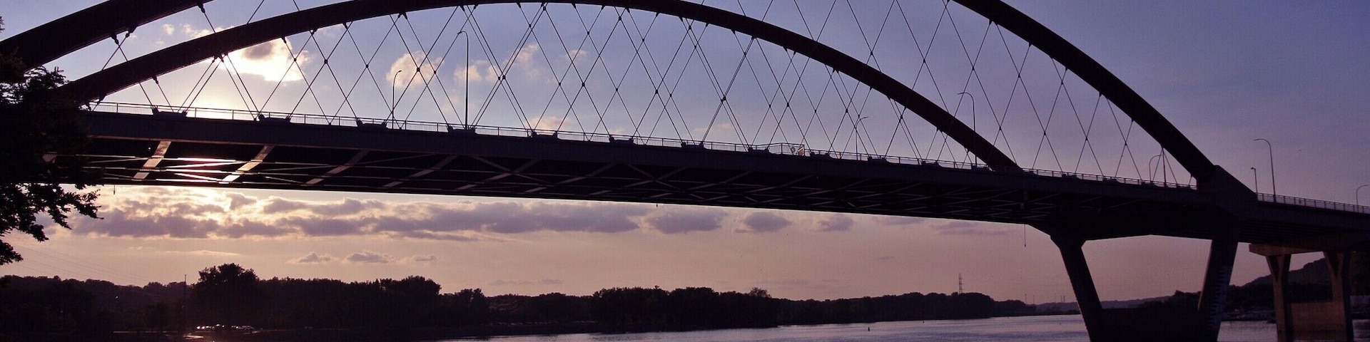As you enter Hastings, MN from Wisconsin you'll drive across this bridge. #AquaTrove