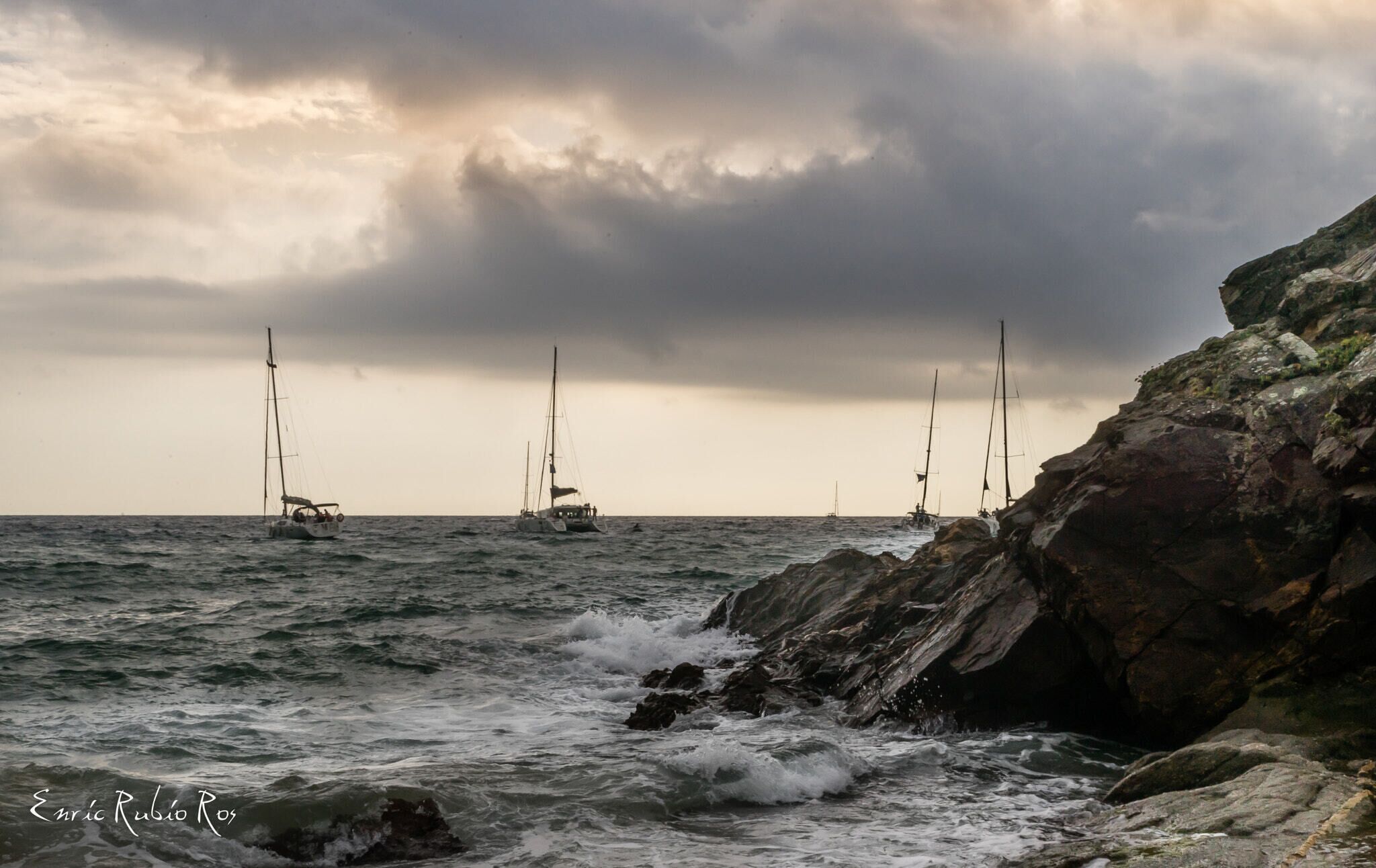 500px provided description: Antes de la tormenta en la playa de la Fosca en el termino de Palamos. [#landscape ,#travel ,#sony ,#seascape ,#tormenta ,#costa brava ,#platja ,#batis ,#la fosca ,#palamos]
