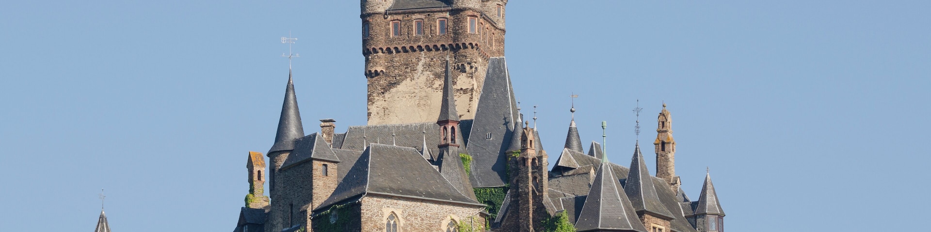 The castle at Cochem, Germany.