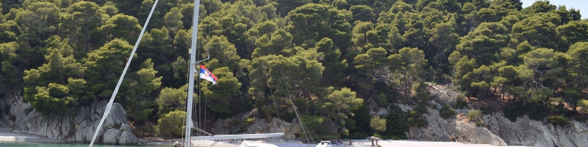 Beach on Kalamos island