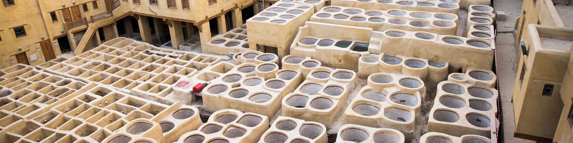 Leather tanneries in Fes, Morocco. It has a funky smell.
#fes #fez #medina #tannery #marrocos #morocco