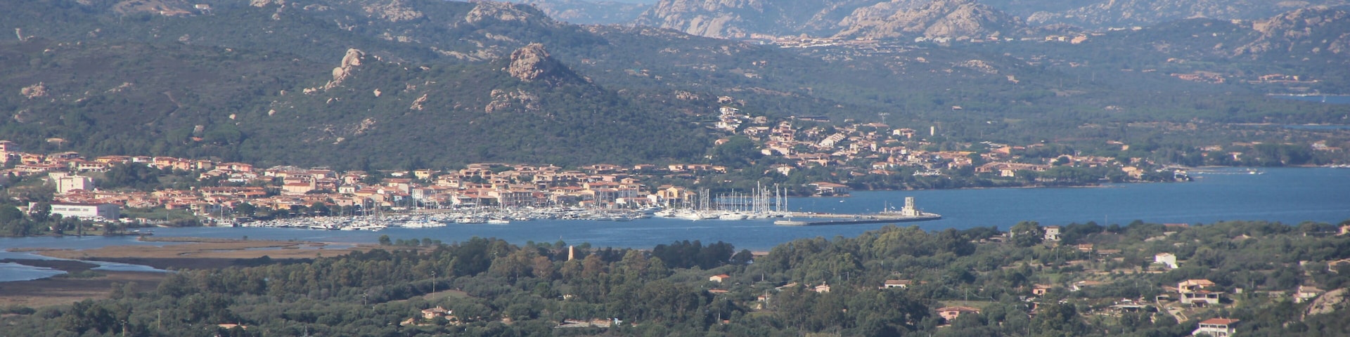 Arzachena, frazione Cannigione, panorama