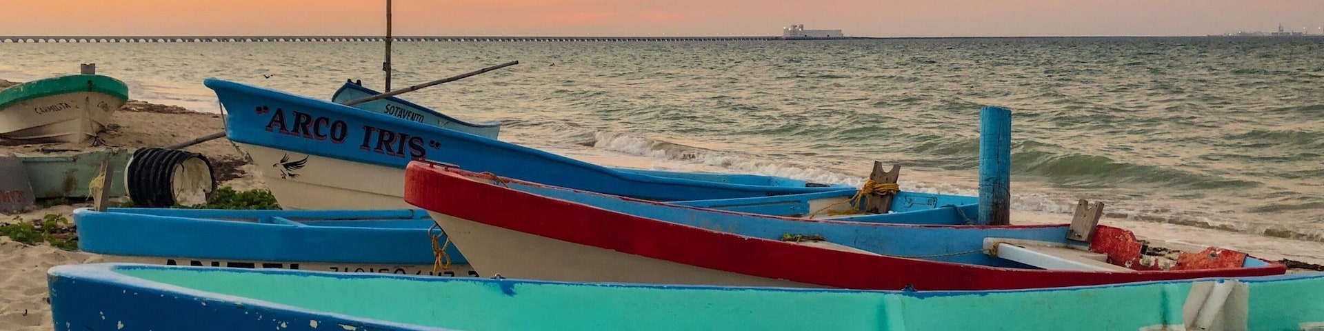 Visiting #Mexico, and particularly the #Yucatan Peninsula? Go off the beaten path and explore the lesser known spots. Get to explore the picturesque towns, taste the authentic food, meet the local people. In other words, see the real Mexico. Puerto Progreso offers beautiful beaches, great sunsets, traditional markets and much more. #LifeAtExpedia #smalltowns #beach #sunset