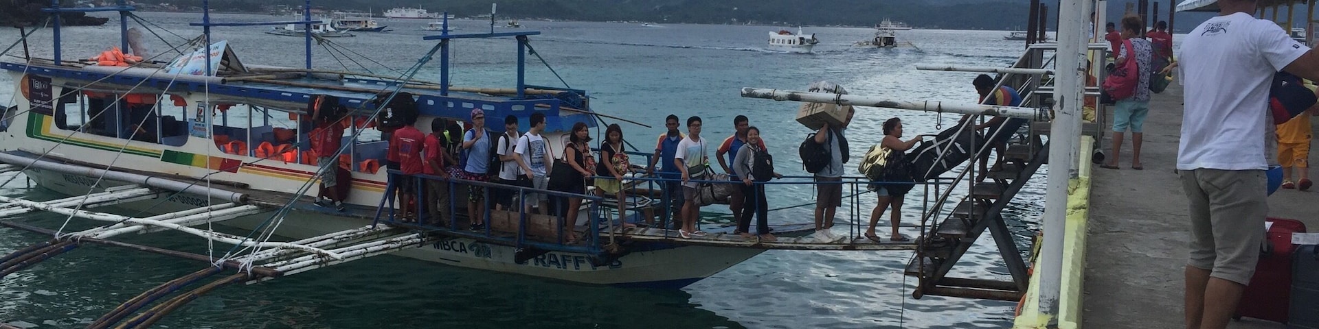 That's the boat that takes you to Aklan to Buracay Island.