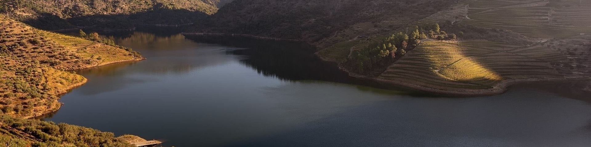 This shot was taken next to the Tua River Dam