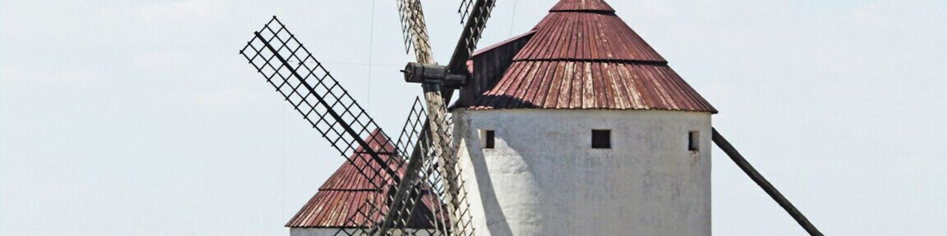 Tilting at windmills in La Mancha.