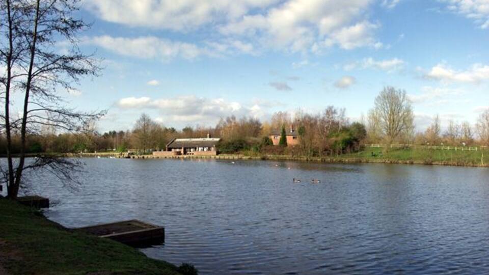 Reservoir at the Three Sisters Recreation Area. Formerly the Old Colliery Site