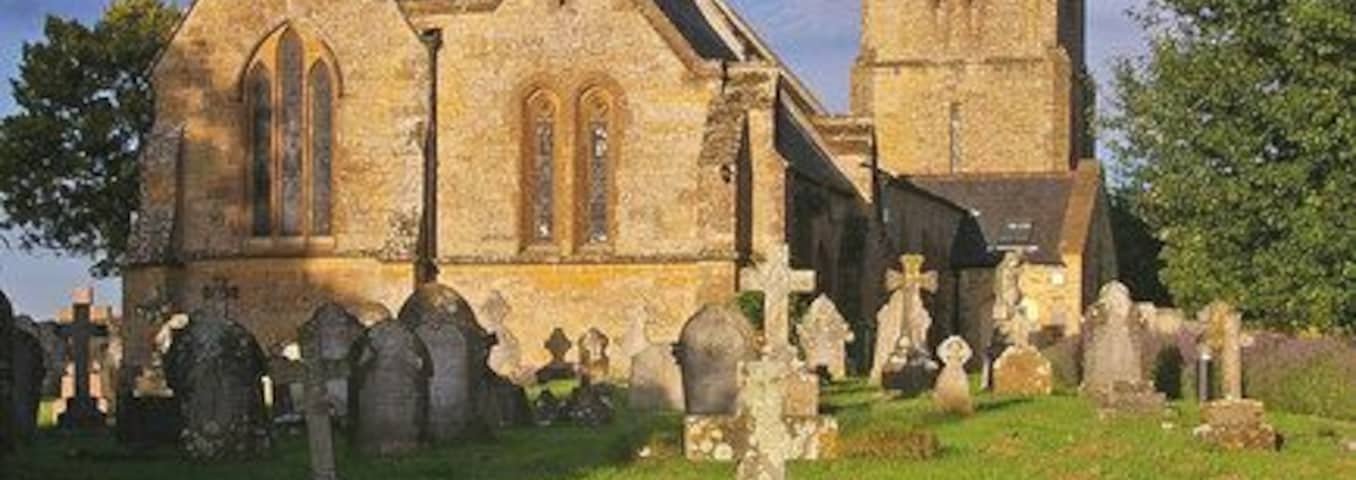 Holy Trinity Church, Bradpole This Grade II listed church was built in 1845-6 on a different site to the original church, which was apparently "in a dilapidated state and totally inadequate to the wants of the population". The spire was added to the tower in 1863 and the church was enlarged in 1897 with the addition of a north-east chapel/vestry.