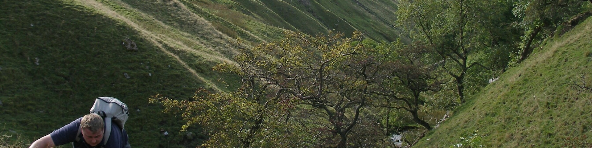 Buckden Beck The steep sided narrow valley tributary of Buckden Beck provides an excellent alternative to the ascent of Buckden Pike.