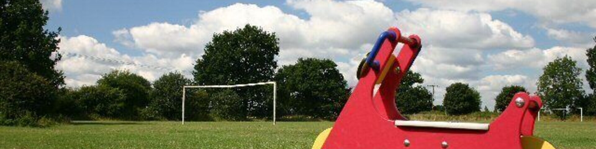 Coney Weston playing field. South of the village centre and signposted from the main street.