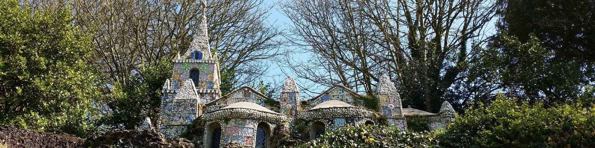 The teeny tiny Little Chapel in Guernsey, a lovely mosaic masterpiece! #merch #tinythings