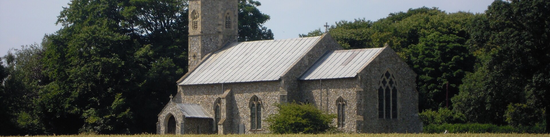 The Parish church of Saint Micheal in the village of Sidestrand, Norfolk, United Kingdom.