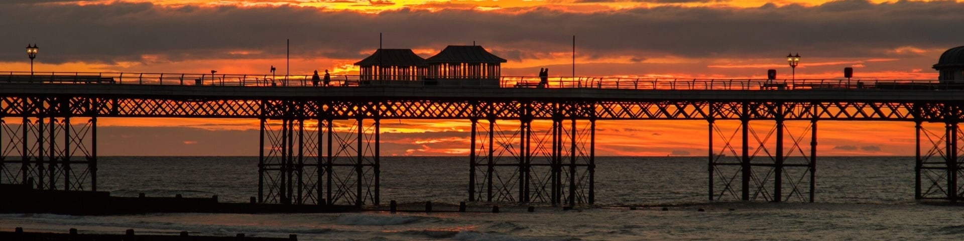 Some superb sunsets at Cromer on a regular basis.