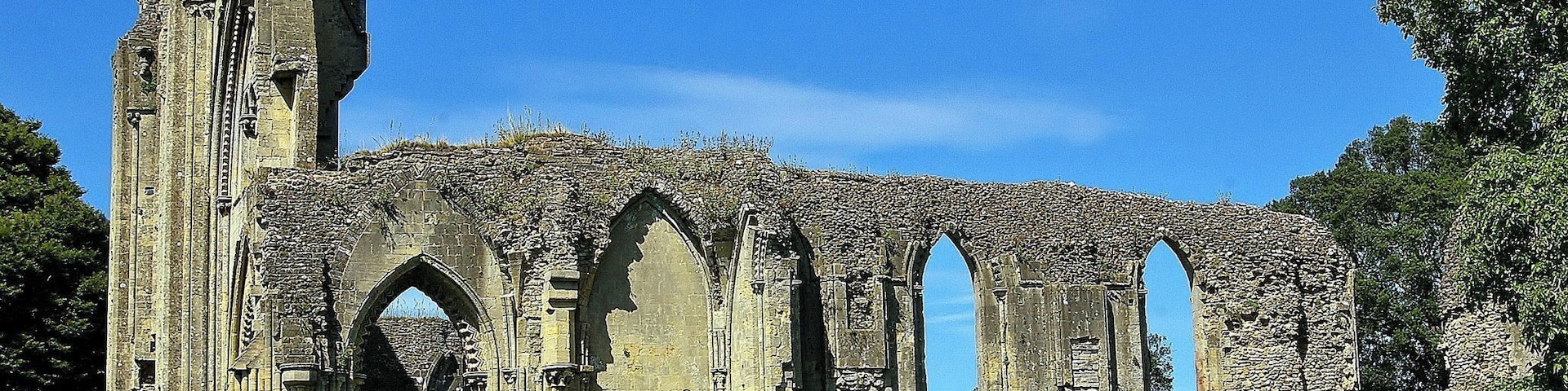 Glastonbury Abbey.