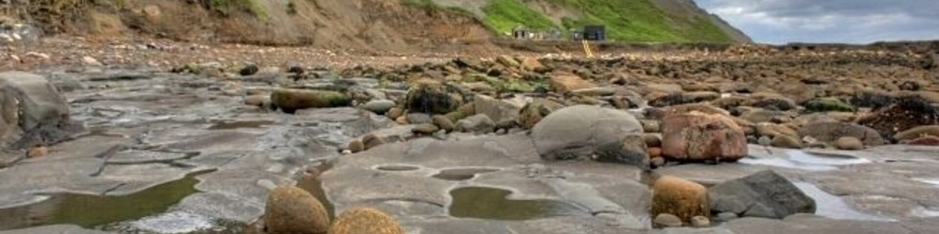 Port Mulgrave The old harbour, nestling at the foot of Rosedale Cliffs.