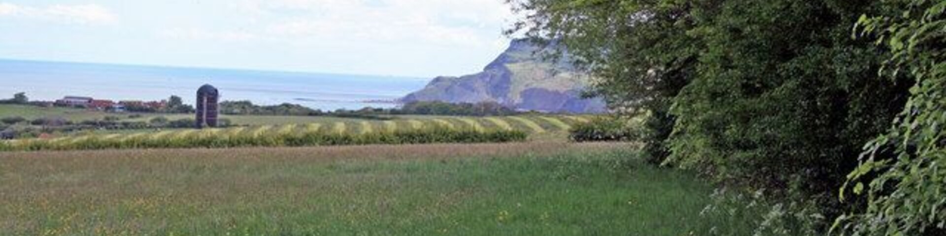 Looking to sea at Fylingthorpe The view from Sledgates to Ravenscar and the North Sea.