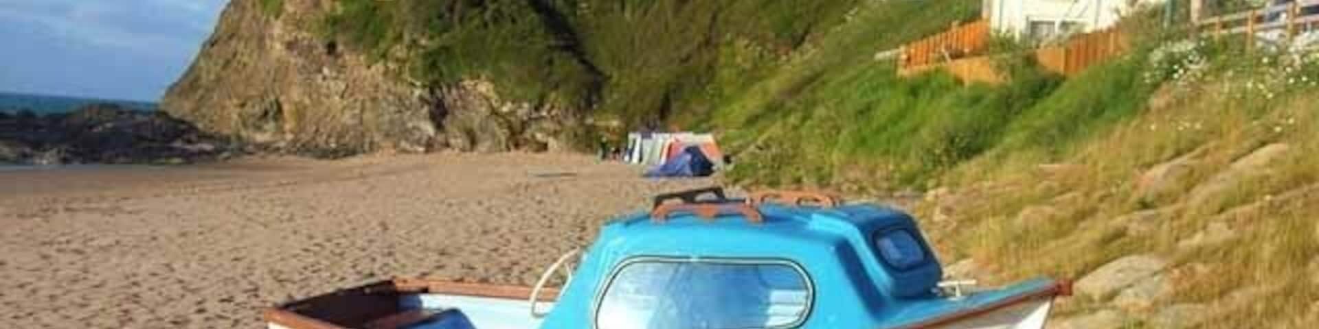 Tresaith, looking east.
