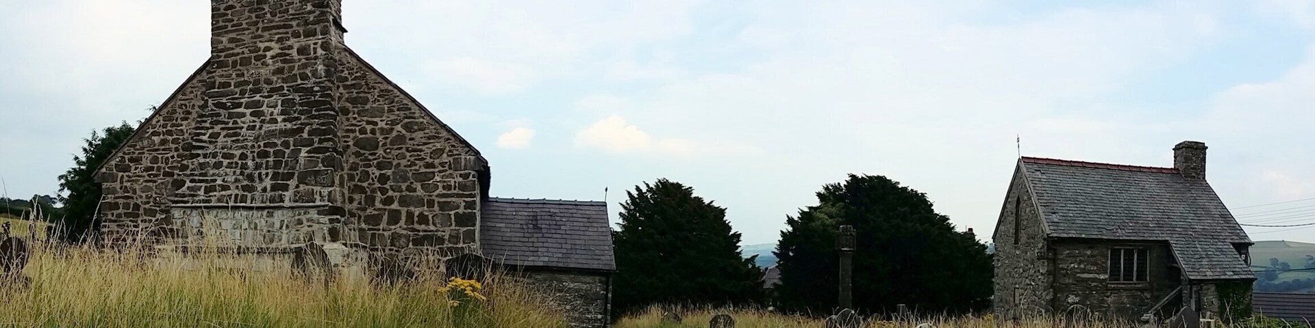 St Mary's Church, Derwen, near Rhuthun, Denbighshire, North Wales.