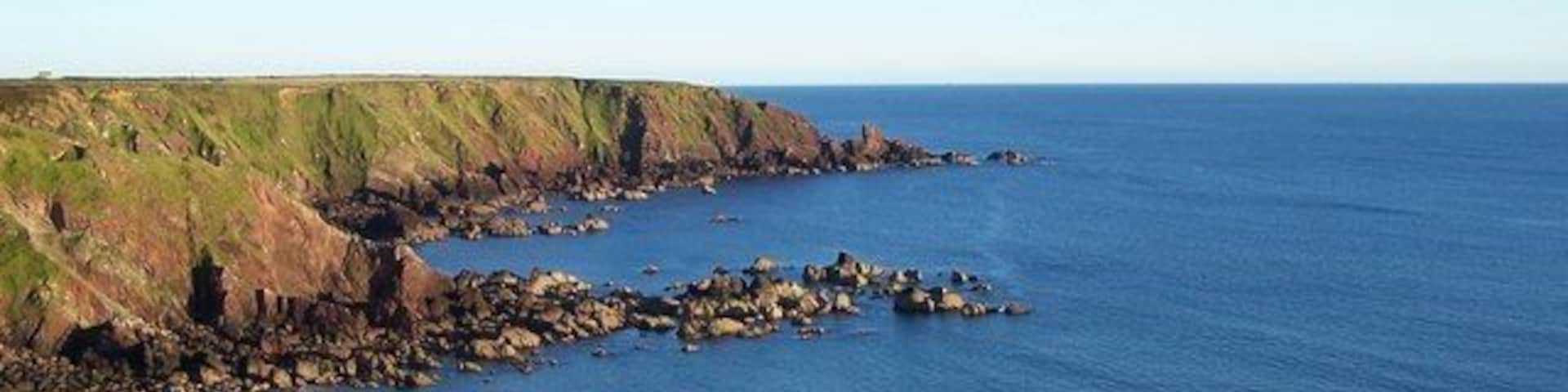 Great Castle Head from the North side of Westdale Bay
