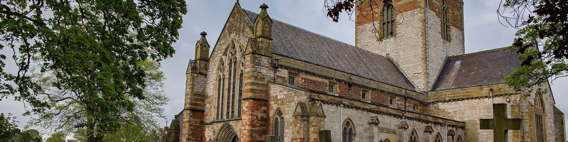 St Asaph Cathedral, North Wales. The cathedral dates back 1400 years! Claimed to be the smallest Anglican cathedral in Great Britain.