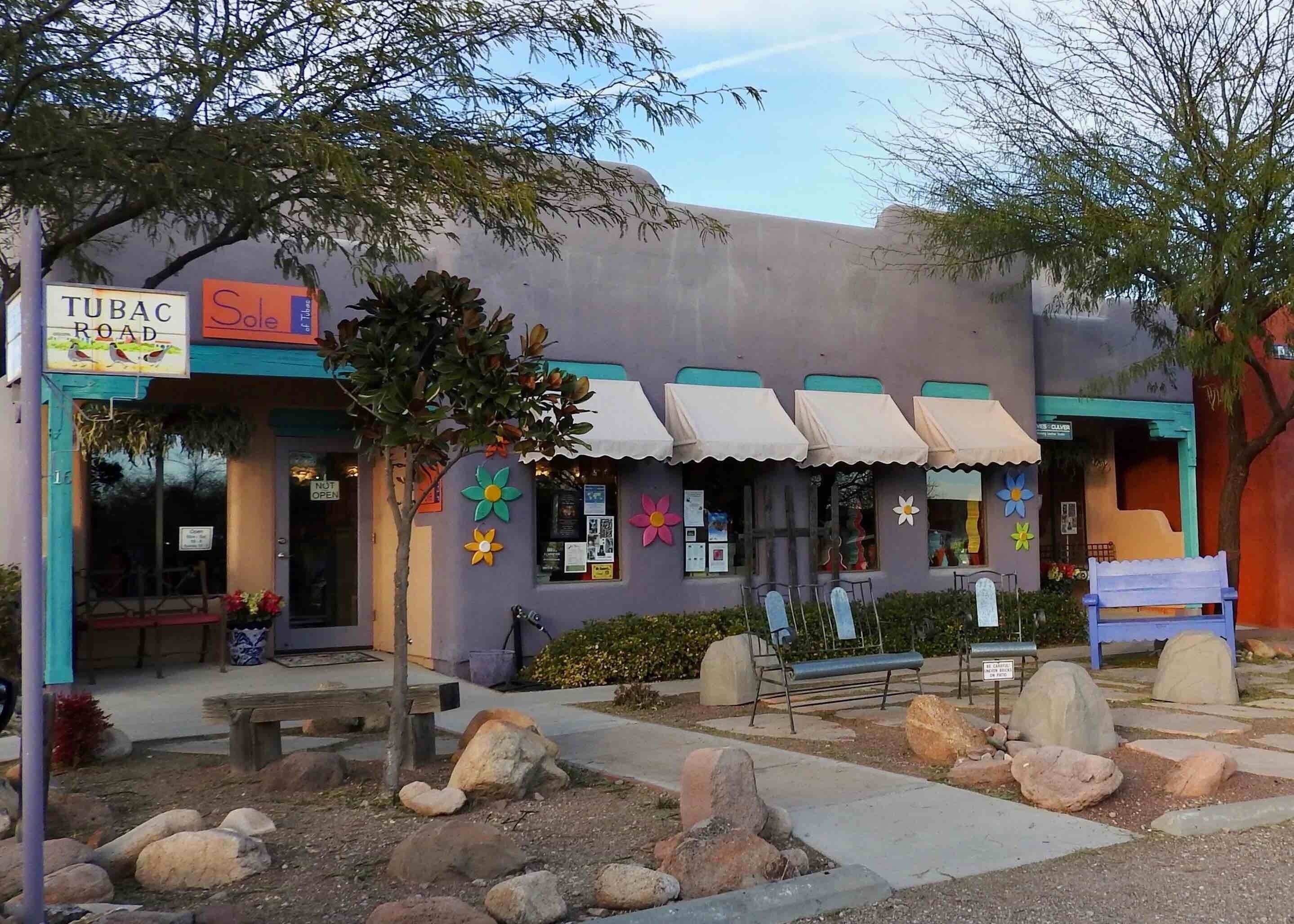 Tubac, a historic destination for the arts! Tubac features over 100 eclectic shops and world class galleries situated along meandering streets.

#arts #OnTheRoad