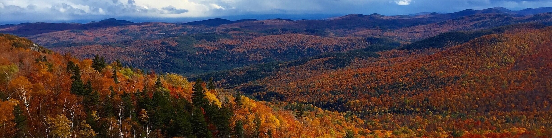 View from Owls Head Lookout, High Peaks Region, Adirondacks